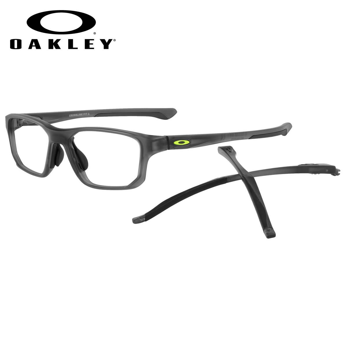 OAKLEY OX8142 02 CROSSLINK FIT ASIA Satin Gray Smoke OAKLEY That s