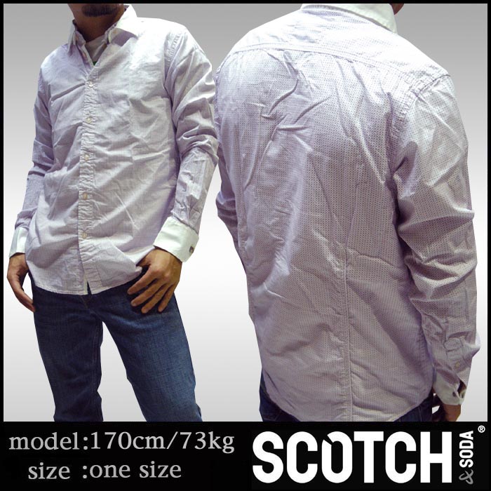 スコッチアンドソーダ メンズ 半袖シャツ 正規販売店 SCOTCH＆SODA