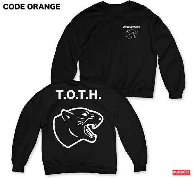 Code Orange / コード・オレンジ - TOTH Panther クルーネックトレーナー(ブラック) | アウター,トレーナー ...