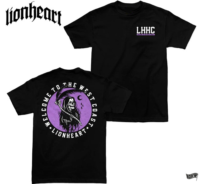 Lionheart / ライオンハート - Palm Reaper Tシャツ(ブラック) | Tシャツ | バンドTシャツの ...