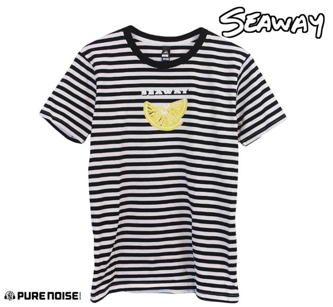 Seaway /シーウェイ - Fresh Produce Tシャツ (ストライプ) | Tシャツ | バンドTシャツの ...