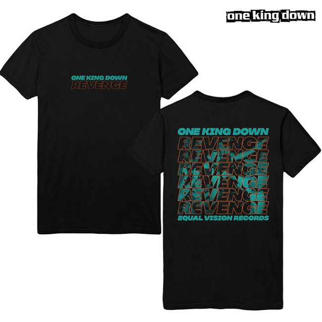 One King Down /ワン・キング・ダウン - Revenge Tシャツ(ブラック) | Tシャツ | バンドTシャツの ...
