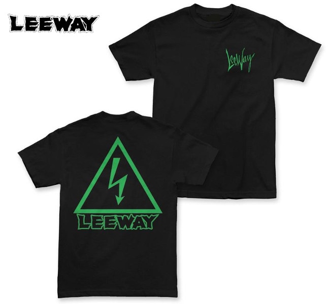 LEEWAY / リーウェイ - BOLT Tシャツ(ブラック) | Tシャツ | バンドTシャツのPositiveDive（ポジティブダイブ）