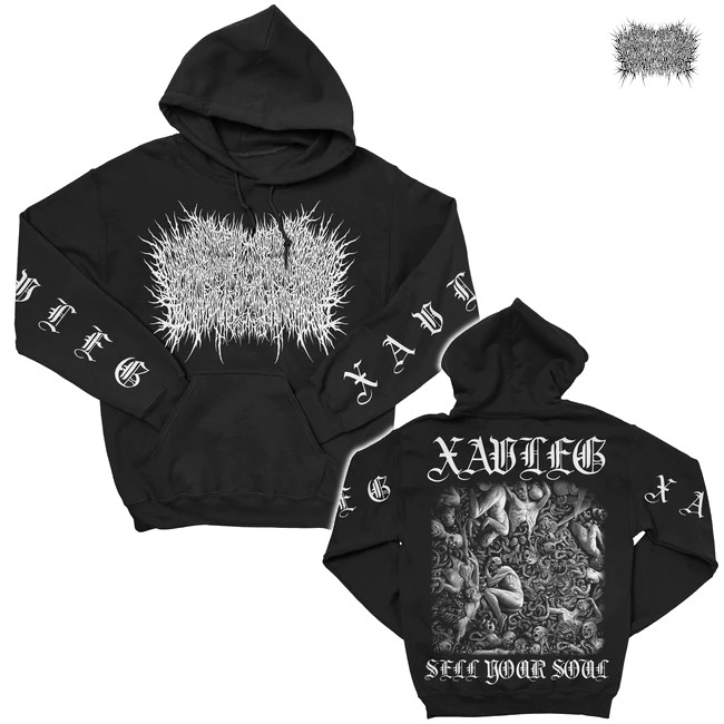 Xavleg / - Sell Your Soul プルオーバーパーカー(ブラック) | アウター,プルオーバー | バンドTシャツの ...