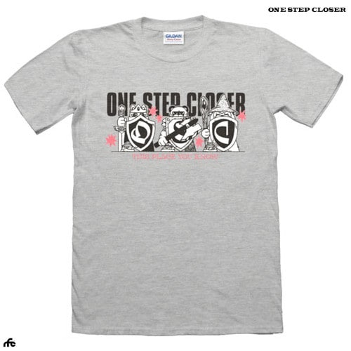 One Step Closer / ワン・ステップ・クローサー - Shield Tシャツ(グレー) | Tシャツ | バンドTシャツの ...