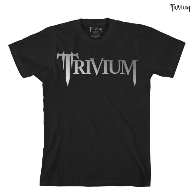 Trivium / トリヴィアム - CLASSIC LOGO Tシャツ (ブラック) | Tシャツ | バンドTシャツのPositiveDive（ポジティブダイブ）