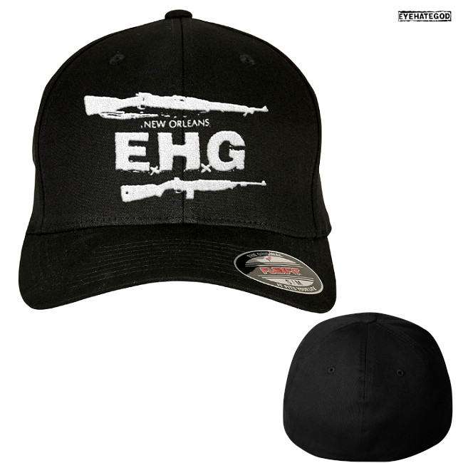EYEHATEGOD / アイヘイトゴッド - EHG Logo キャップ (ブラック) | キャップ | バンドTシャツの ...