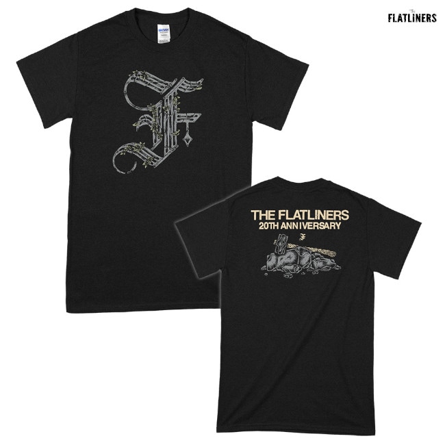 The Flatliners / フラットライナーズ - 20th Anniversary Tシャツ(ブラック) | Tシャツ | バンドT ...