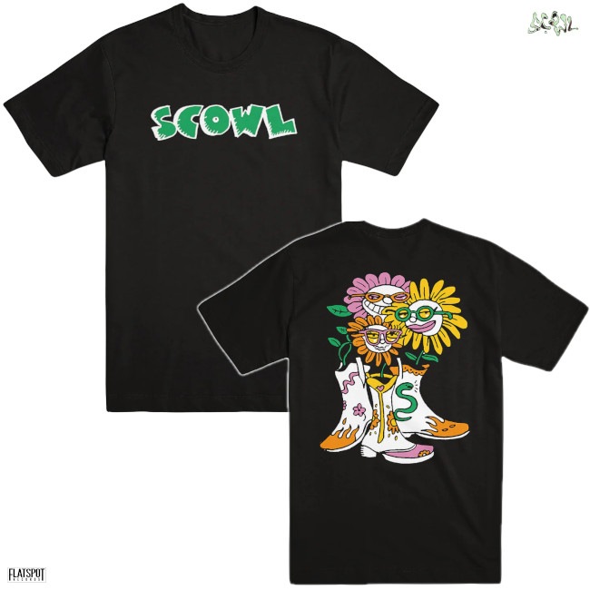 Scowl / スカウル - BOOTS Tシャツ (ブラック) | Tシャツ | バンドTシャツのPositiveDive（ポジティブダイブ）