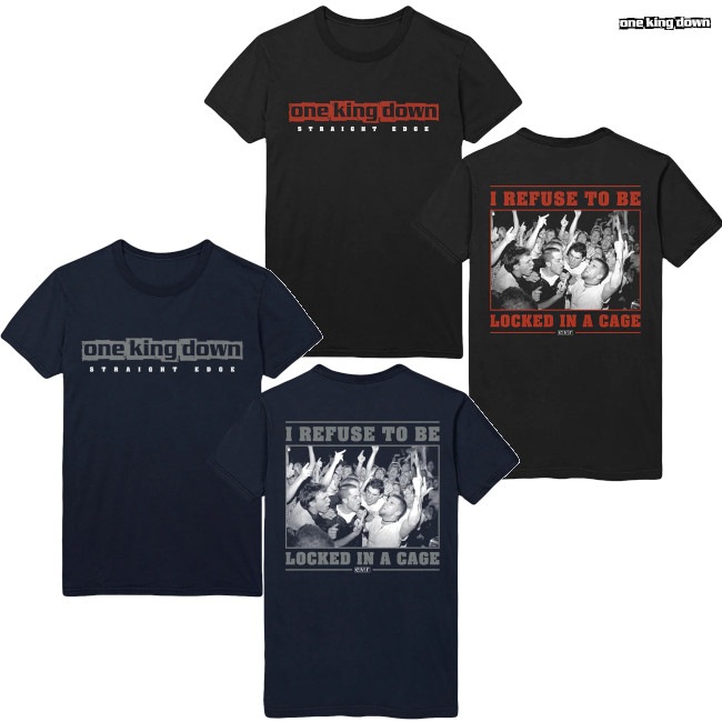 One King Down /ワン・キング・ダウン - I REFUSE Tシャツ (2色展開) | すべての商品 | バンドTシャツの ...