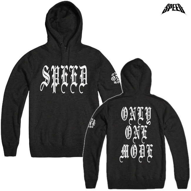 Speed / スピード - Only One Mode プルオーバーパーカー (ブラック) | アウター,プルオーバー | バンドTシャツの ...