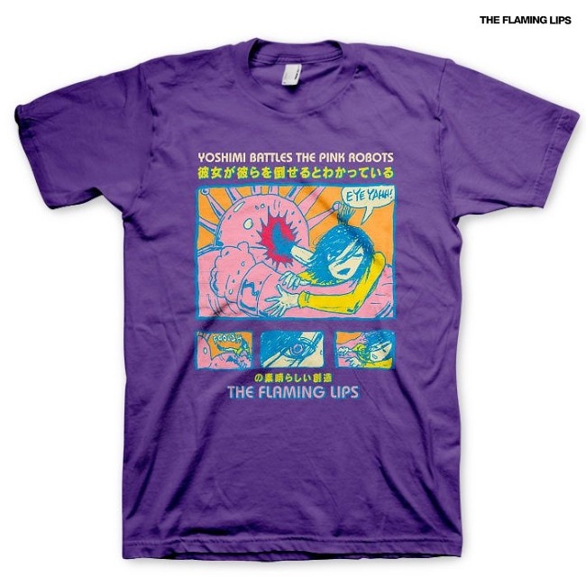 Yoshimi Purple | Tシャツ | バンドTシャツのPositiveDive（ポジティブダイブ）