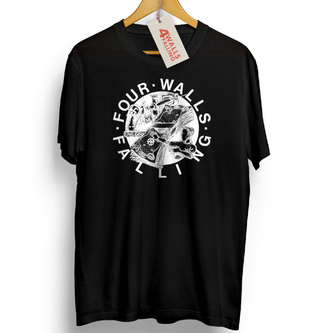 Four Walls Falling / フォー・ウォールズ・フォーリング - ST Tシャツ (ブラック) | Tシャツ | バンドTシャツ ...
