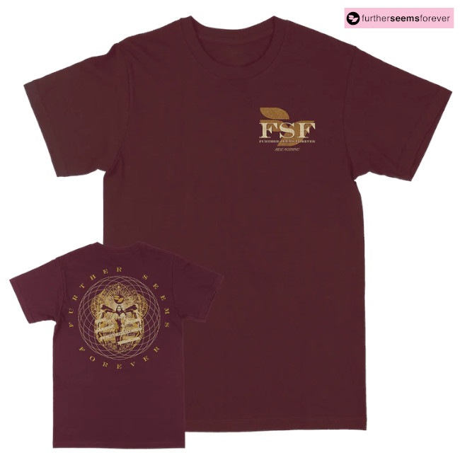 Further Seems Forever / ファーザー・シームズ・フォーエヴァー - Hide Nothing Tシャツ(マルーン ...