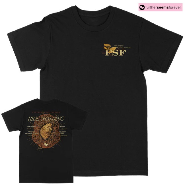 Further Seems Forever / ファーザー・シームズ・フォーエヴァー - Heart Tシャツ (ブラック) | すべての商品 ...
