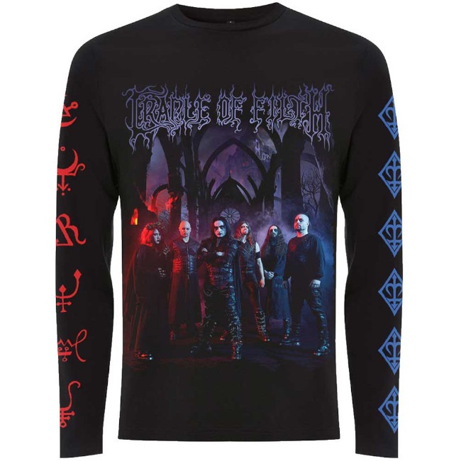 Cradle Of Filth / クレイドル・オブ・フィルス - EXISTENCE BAND ロングスリーブ・長袖シャツ(ブラック ...