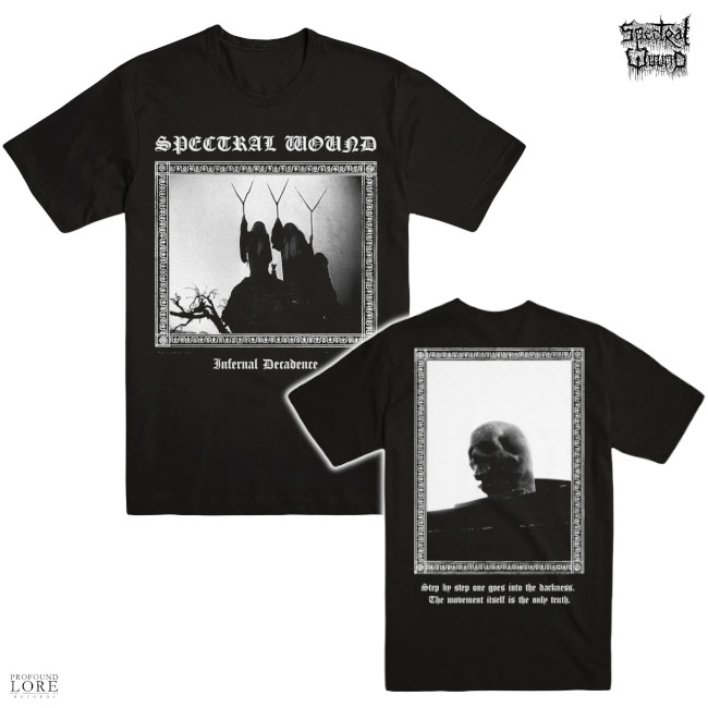 Spectral Wound / スペクタクル・ワウンド - INFERNAL DECADENCE Tシャツ(ブラック) | Tシャツ ...