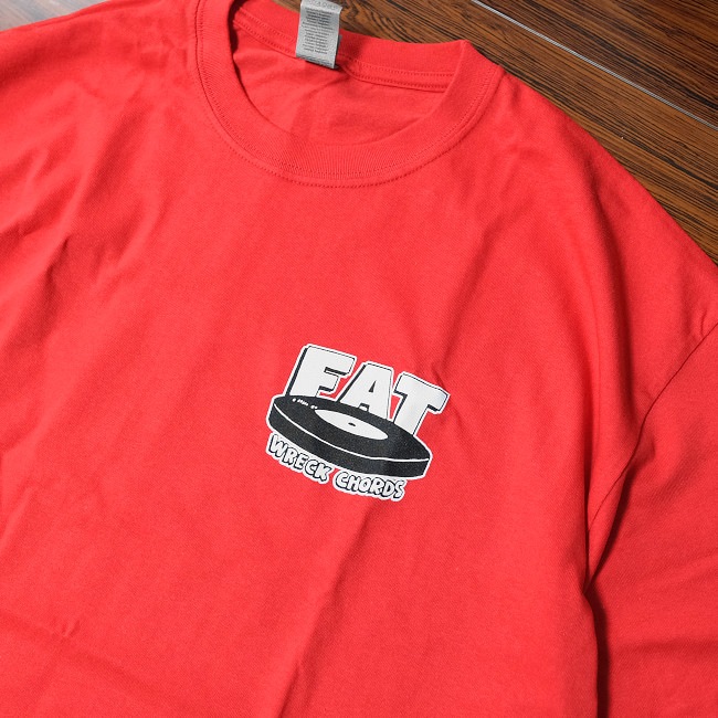 【即納】Fat Wreck Chords / ファット・レック・コーズ - Logo Tシャツ(レッド) | Tシャツ | バンドTシャツの ...