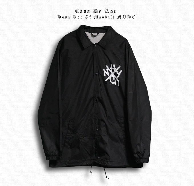【限定】Madball / Casa De Roc - NYHC Drip Crew コーチジャケット(ブラック) | アウター,ジャケット ...