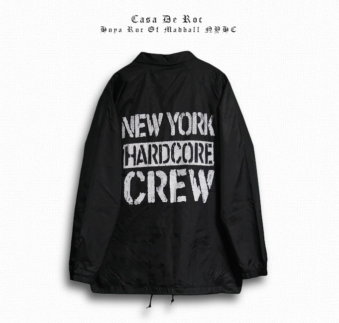 【限定】Madball / Casa De Roc - NYHC Drip Crew コーチジャケット(ブラック) | アウター,ジャケット ...
