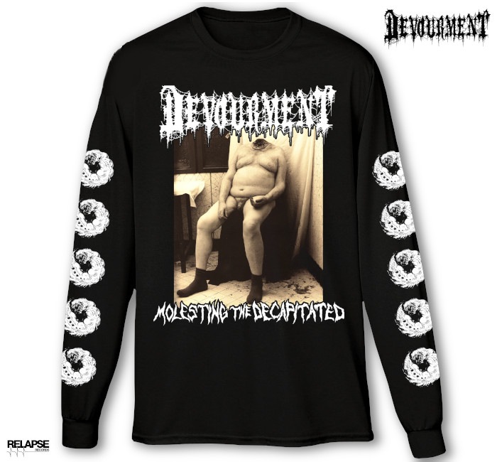【期間限定】Devourment / ディヴァーメント - Molesting The Decapitated ロングスリーブ・長袖シャツ(ブラック) | トップス,ロングスリーブ・長袖シャツ ...