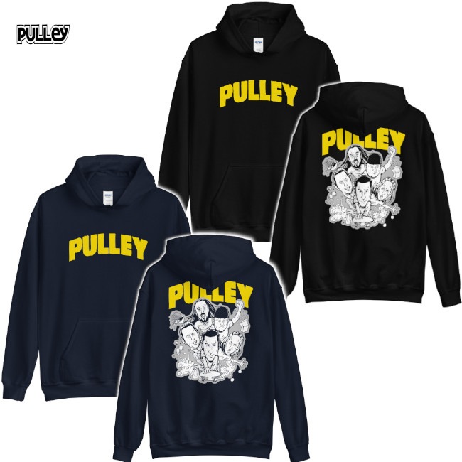 Pulley / プーリー - Band On A Deck プルオーバーパーカー (2色) | アウター,プルオーバー | バンドTシャツの ...
