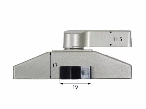 サッシクレセント 三協アルミ 住宅用 ノイスタ用 3K2215 シルバー | メーカー別,三協立山アルミ | 網戸サッシ部品窓の専門店