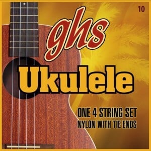 ghs / 10 STD CLEAR Standard Ukulele Clear Nylon 【お取寄せ商品】 | ウクレレ弦 | イシバシ楽器