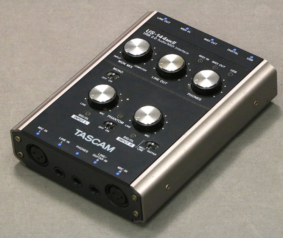 【中古】TASCAM / US-144 MK II 【御茶ノ水本店】【値下げ】 | USB | イシバシ楽器