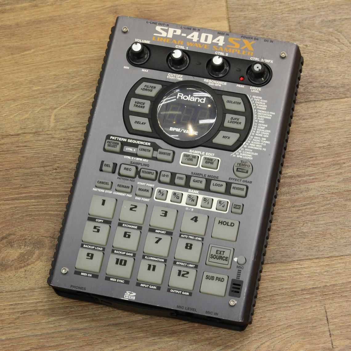 【中古】 ROLAND / SP-404SX Sampler 【キーボードマート新宿】【新宿店】 | リズムマシン・グルーブボックス | イシバシ楽器