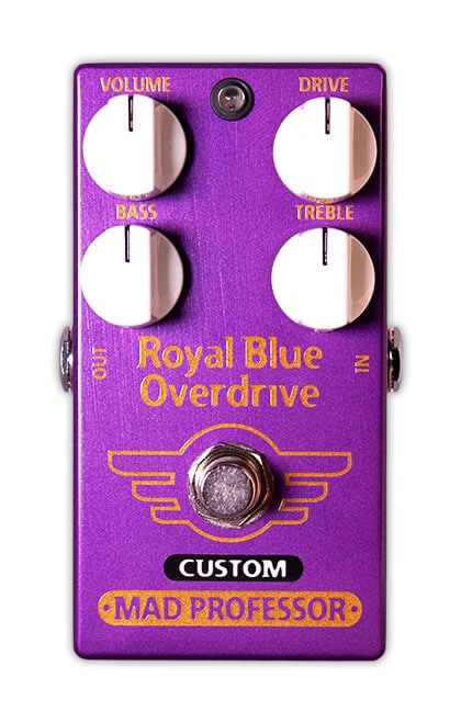 【新製品】 Mad Professor / CUSTOMシリーズ Royal Blue Overdrive CUSTOM Bluebird ...