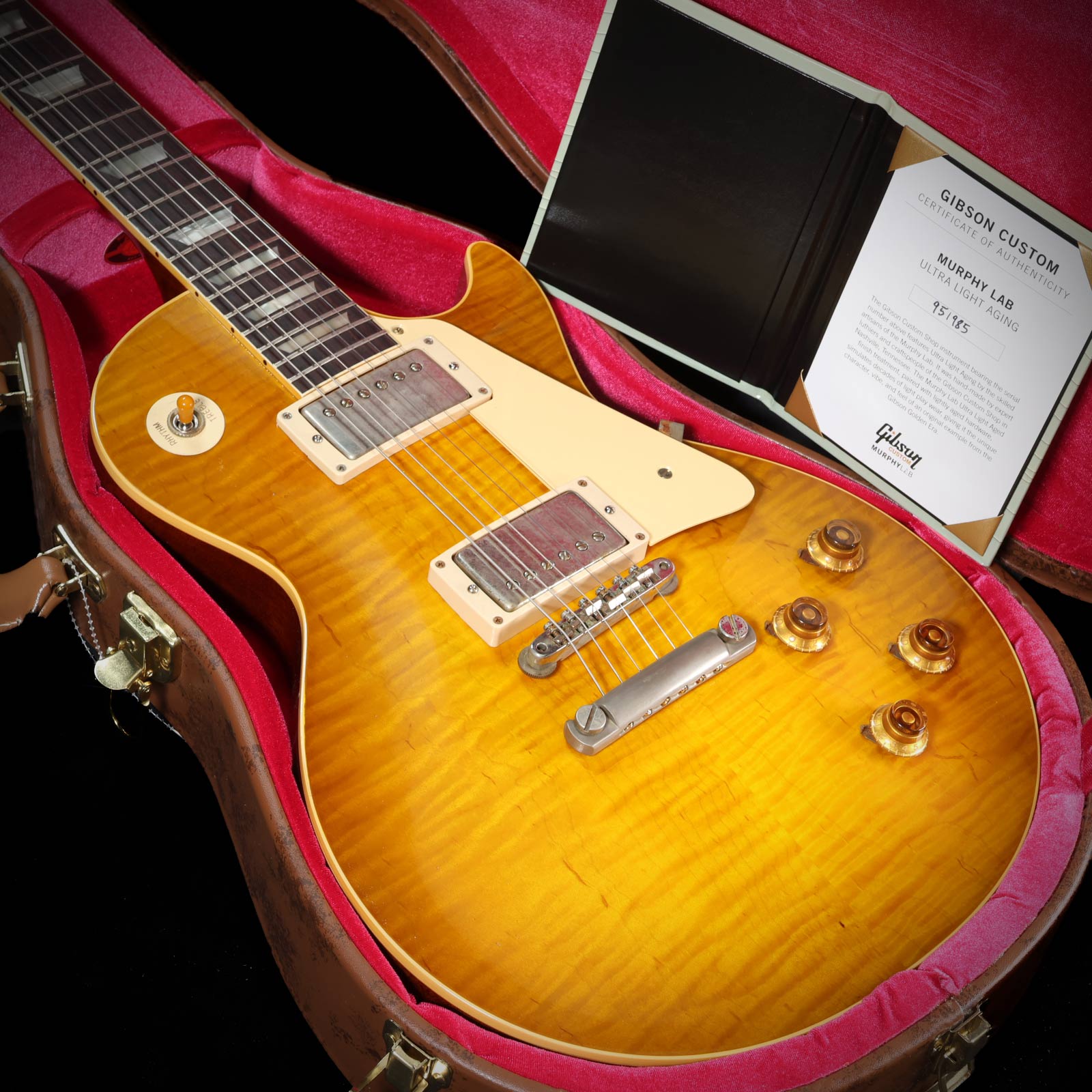 Gibson Custom / Murphy Lab 1959 Les Paul Standard Ultra Light Aged ...