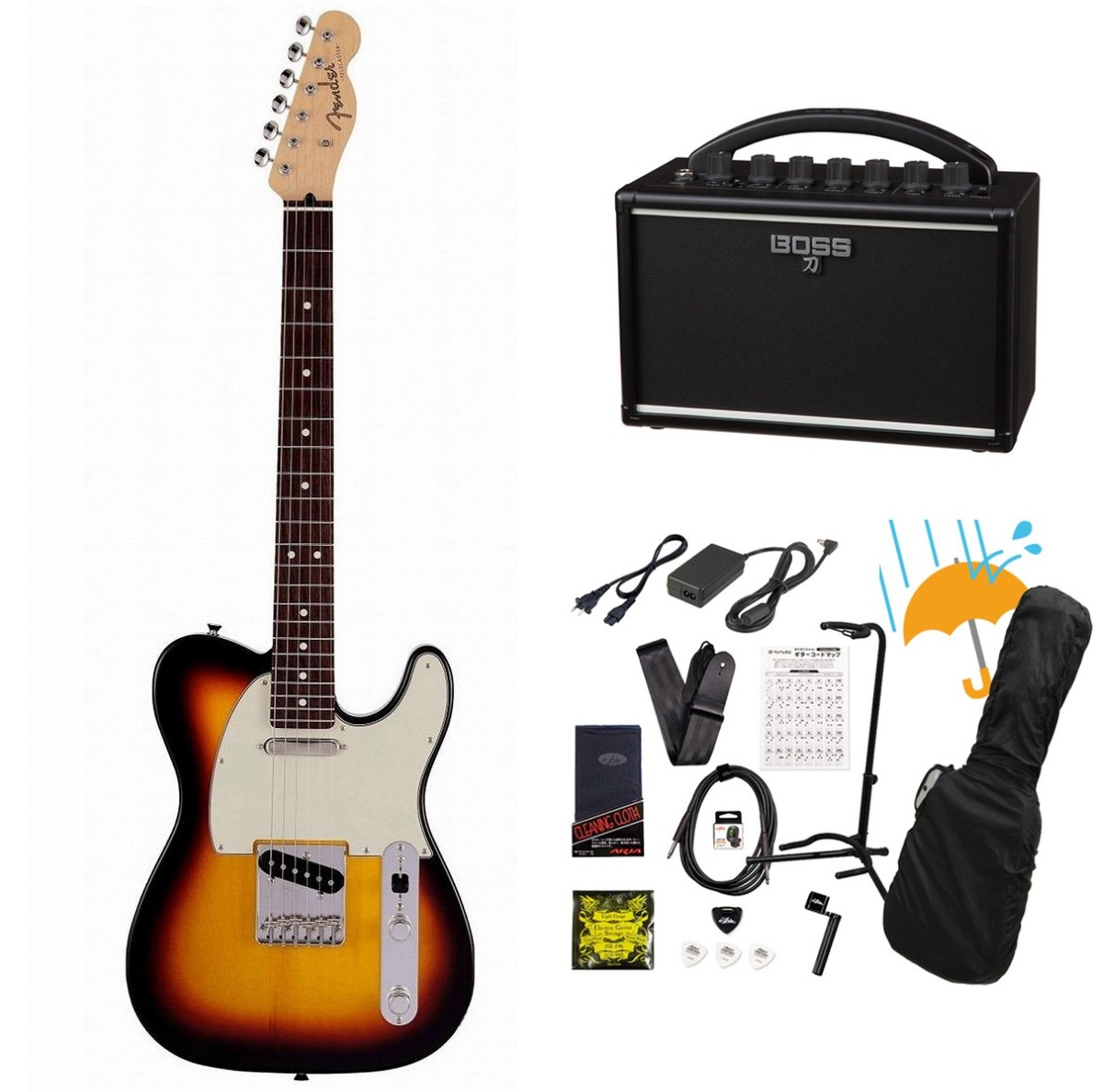 Fender / Made in Japan Junior Collection Telecaster Rosewood FB 3-Color ...