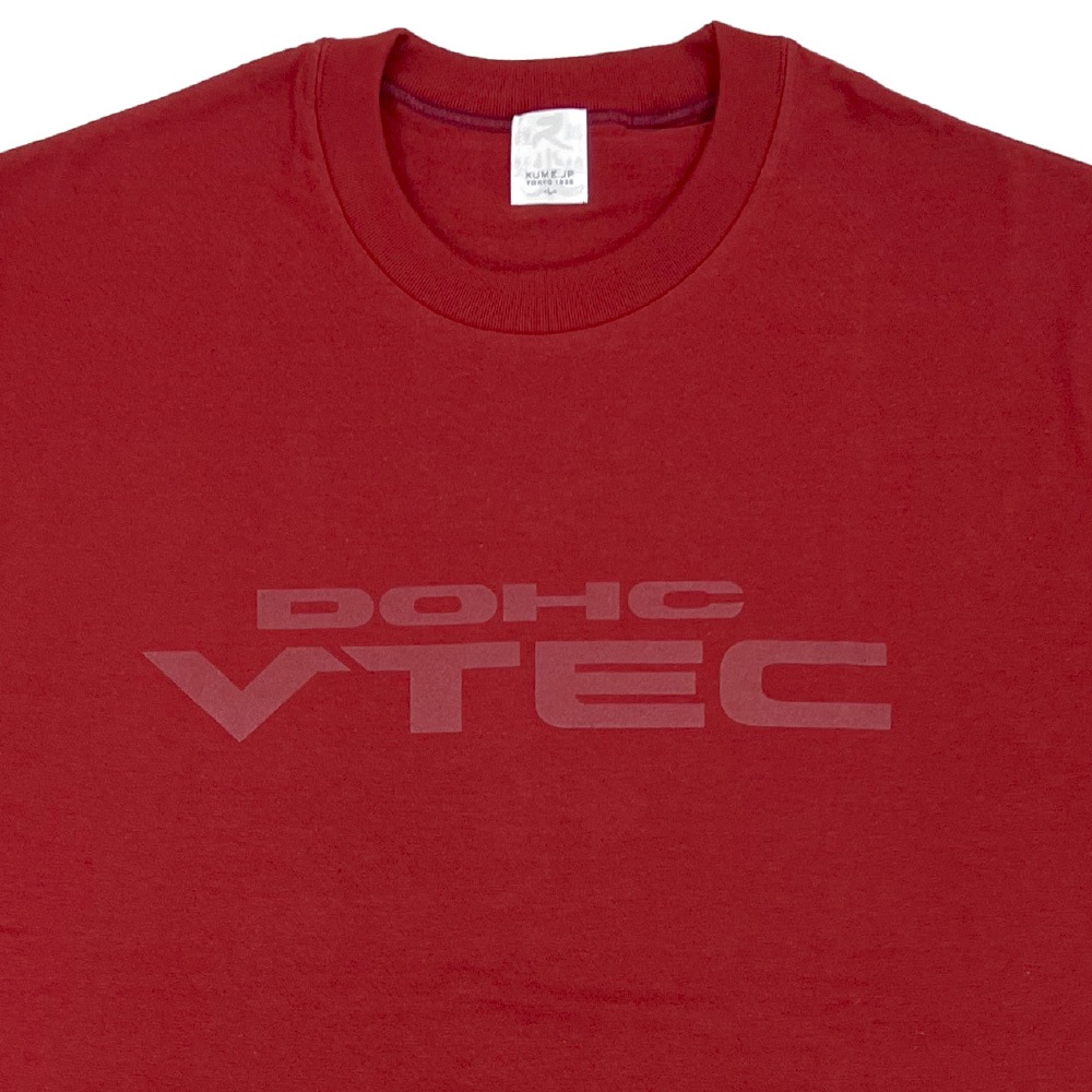 Honda DOHC VTEC(B18C)レッドステルスロゴTシャツ M | 車・バイク・鉄道,HONDA | ジュウロクホウイオンラインショップ