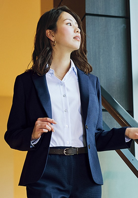 Pieds(ピエ) レディースジャケット 46010 | UNIPRO OFFICE WEAR