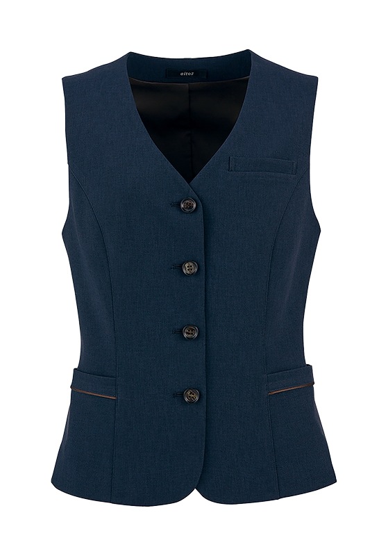 Pieds（ピエ） レディースベスト 630011 | UNIPRO OFFICE WEAR｜ユニプロ オフィスウェア | ベスト,オールシーズン・秋冬ベスト