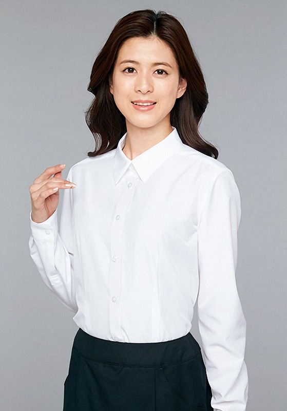 ALPHA PIER (アルファピア) 長袖ブラウス AR1485 | UNIPRO OFFICE WEAR｜ユニプロ オフィスウェア ...