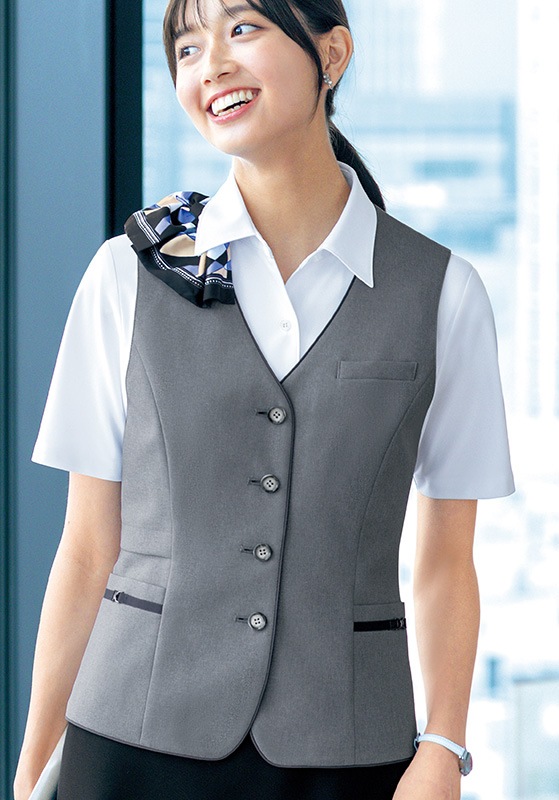 UNILADY(ユニレディ) ベスト U52350 | UNIPRO OFFICE WEAR｜ユニプロ オフィスウェア | ベスト,春夏ベスト