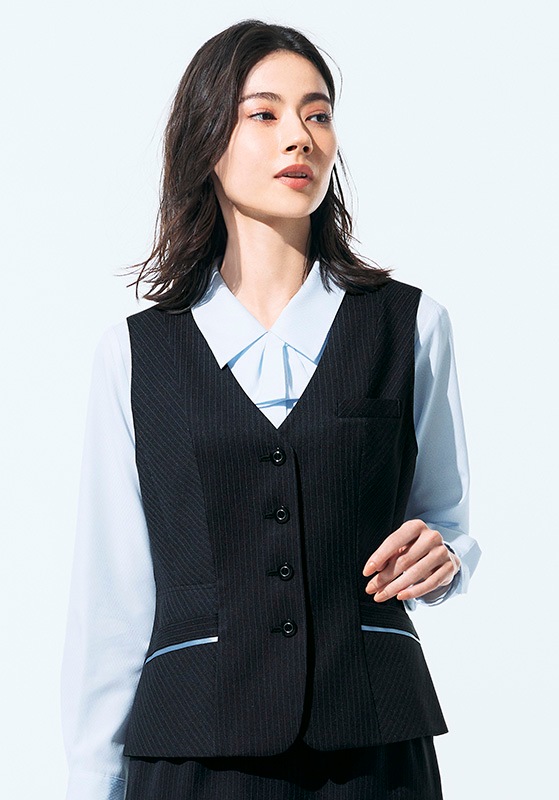 BONOFFICE (ボンオフィス) ベスト AV1289 BONMAX (ボンマックス) | UNIPRO OFFICE WEAR｜ユニプロ オフィスウェア | ベスト,オールシーズン・秋冬ベスト