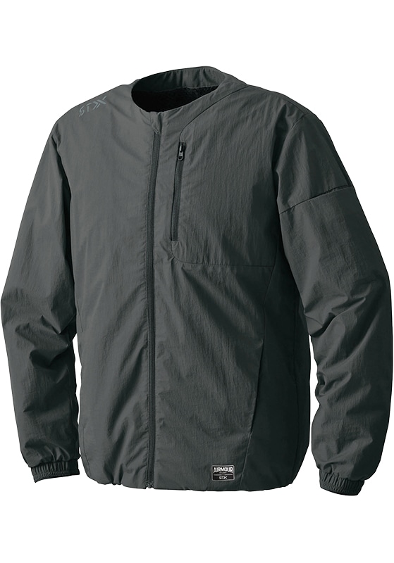 シンメン SHINMEN AIR ARMOUR ノーカラーヒートジャケット 03220 | UNIPRO WORK WEAR｜ユニプロ ワーク ...