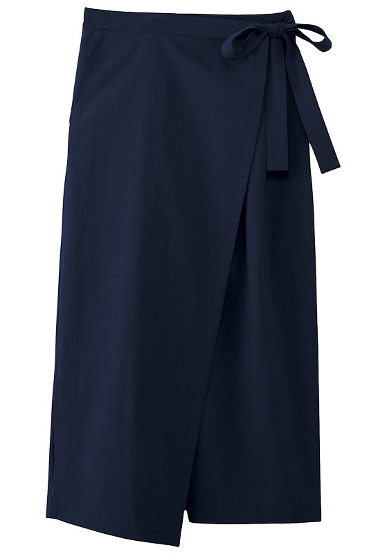 arbe アルベ エプロン風和風パンツ[女] DN-8504 チトセ chitose | UNIPRO WORK WEAR｜ユニプロ ワークウェア | 和風