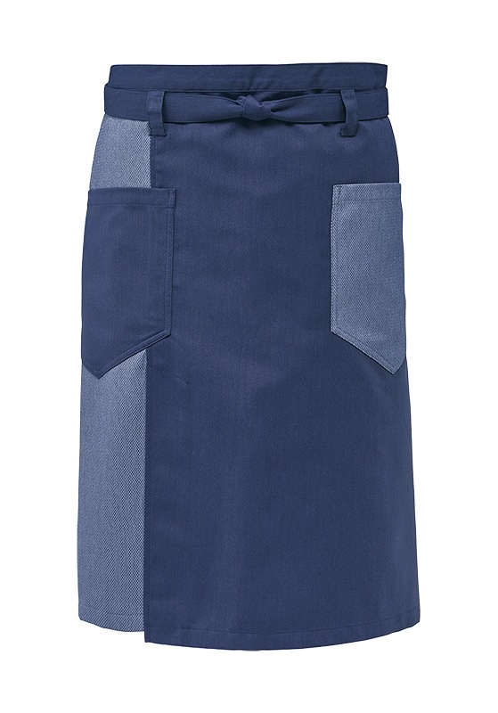 arbe アルベ 腰下エプロン DN-8811 チトセ chitose | UNIPRO WORK WEAR｜ユニプロ ワークウェア | 和風