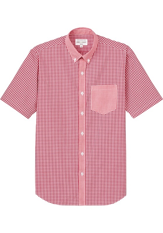 arbe アルベ ボタンダウンシャツ 半袖(男女兼用) EP-8534 チトセ chitose | UNIPRO WORK WEAR｜ユニプロ ワークウェア | 接客用シャツ