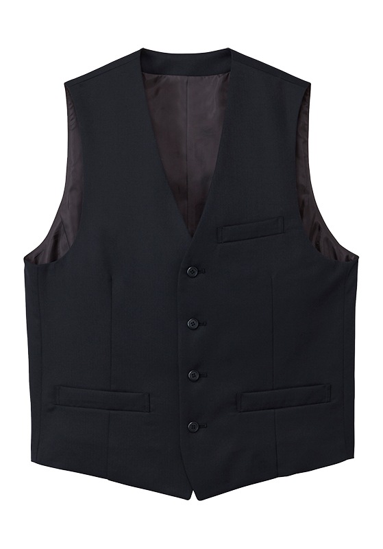 arbe アルベ ベスト(男性用) KM-8381 チトセ chitose | UNIPRO WORK WEAR｜ユニプロ ワークウェア | 接客用ベスト