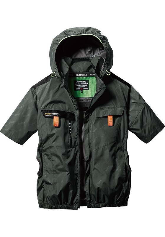 バートル BURTLE aircraft(エアークラフト) 半袖ブルゾン AC2026 | UNIPRO WORK WEAR｜ユニプロ ワーク ...