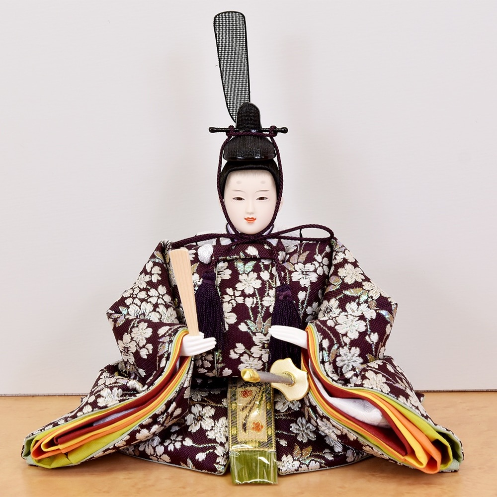 雛人形 ひな人形 久月 親王飾り 平飾り S072-20 コンパクト 金 かわいい おしゃれ モダン お雛様 おひな様