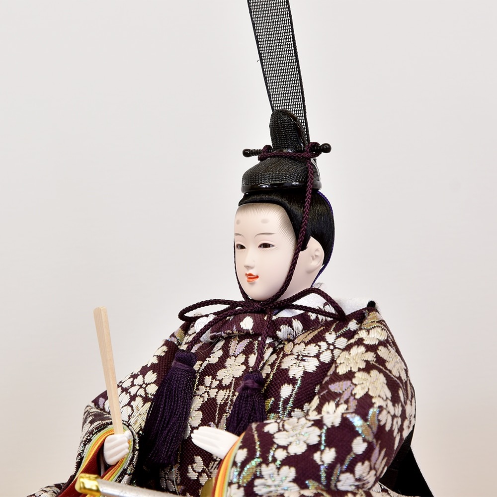 雛人形 ひな人形 久月 親王飾り 平飾り S072-20 コンパクト 金 かわいい おしゃれ モダン お雛様 おひな様