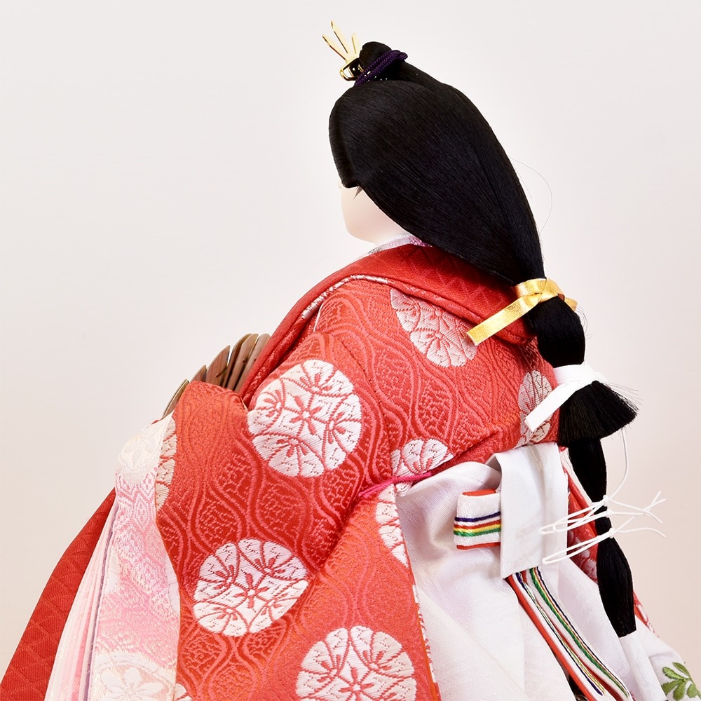 雛人形 ひな人形 久月 親王飾り 平飾り 立雛 S072-20 金 かわいい おしゃれ モダン お雛様 おひな様