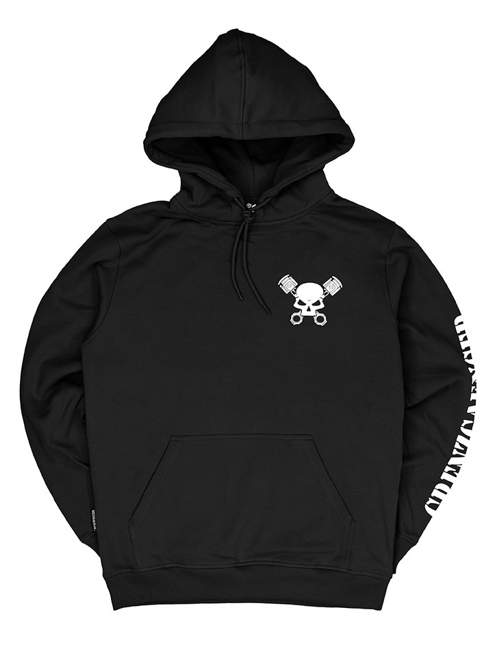 [GRENZGAENGER] Skull Hoodie スカルフーディー ブラック | ブランド,GRENZGAENGER | 2and4