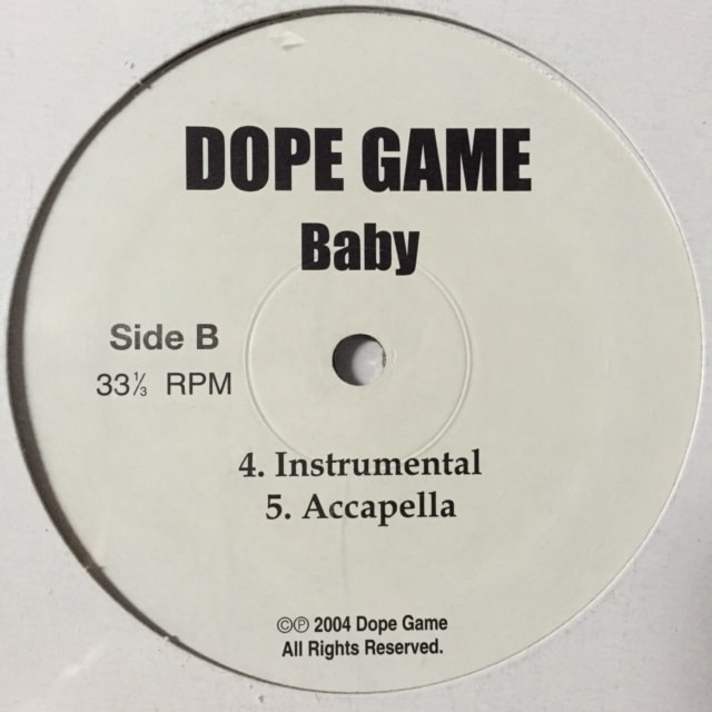 DOPE GAME / BABY | VINYL,A.B.C.D | IITIGHT MUSIC